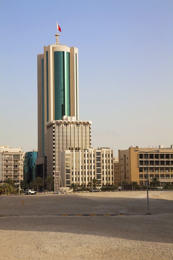 Downtown, Manama, Bahrain stock photo. Image of centre - 14583008