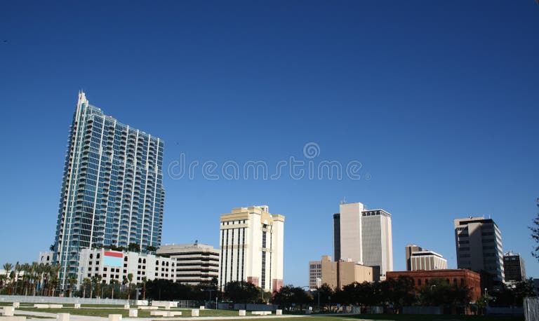 Downtown Miami stock photo. Image of miami, architecture - 12340264
