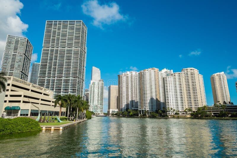 Downtown Miami stock photo. Image of beauty, luxurious - 35853340