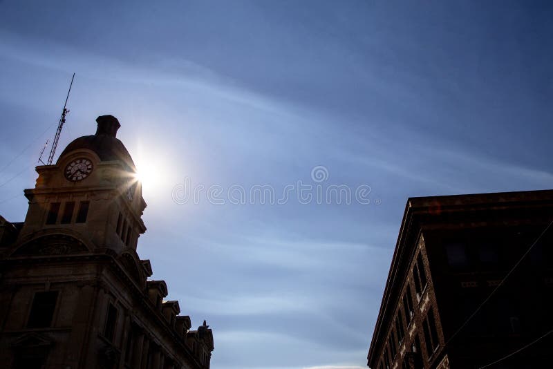 Downtown Moose Jaw stock photo. Image of downtown, gorgeous - 205920724