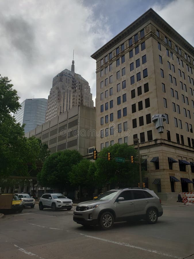 Downtown Oklahoma city editorial photography. Image of city - 155481232