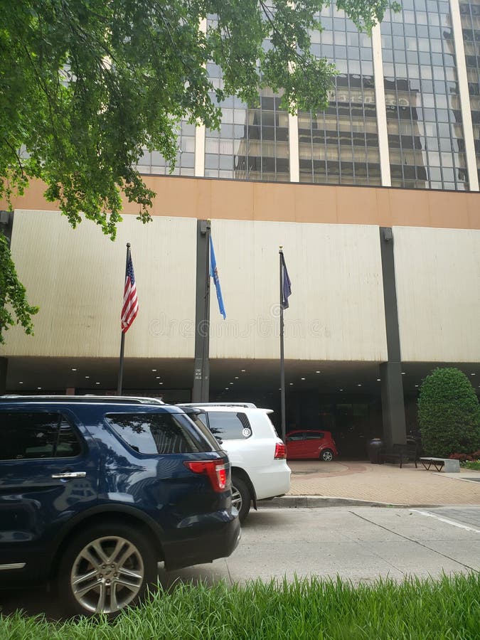 Downtown Oklahoma city editorial photo. Image of building - 155481241