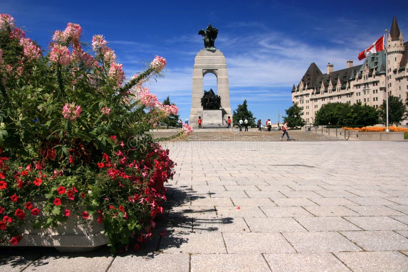 Downtown Ottawa in Summer stock photo. Image of ottawa - 3152944