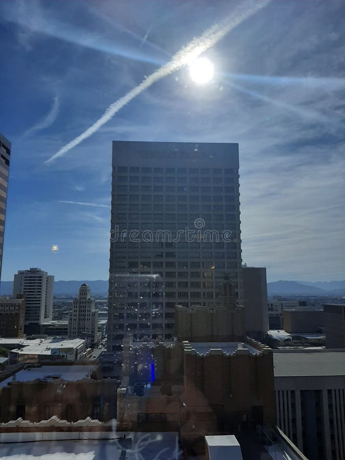 Downtown Phx Az editorial image. Image of reflection - 178739540