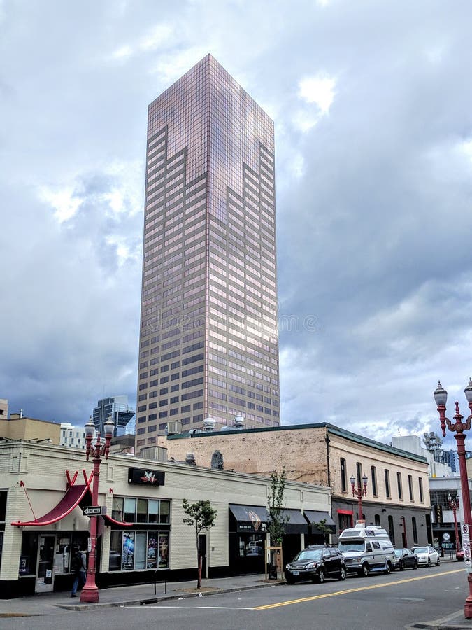 Downtown Portland editorial stock photo. Image of downtown - 74078668