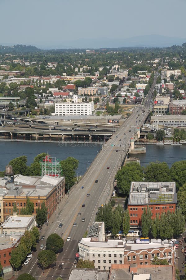 Downtown Portland editorial image. Image of portland - 74078725