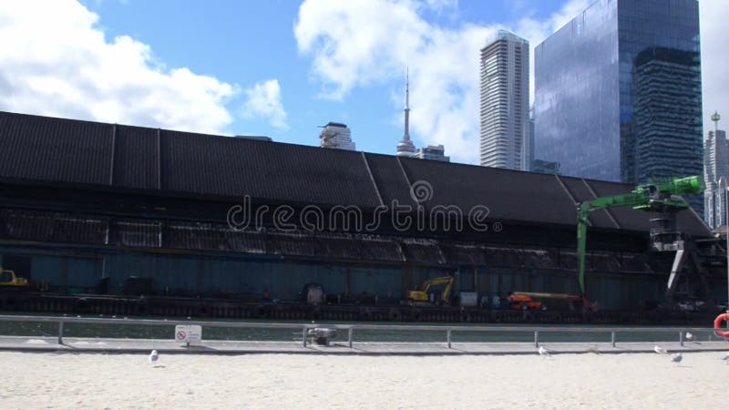 Downtown Public Beach Park in Toronto, Canada Stock Footage - Video of ...