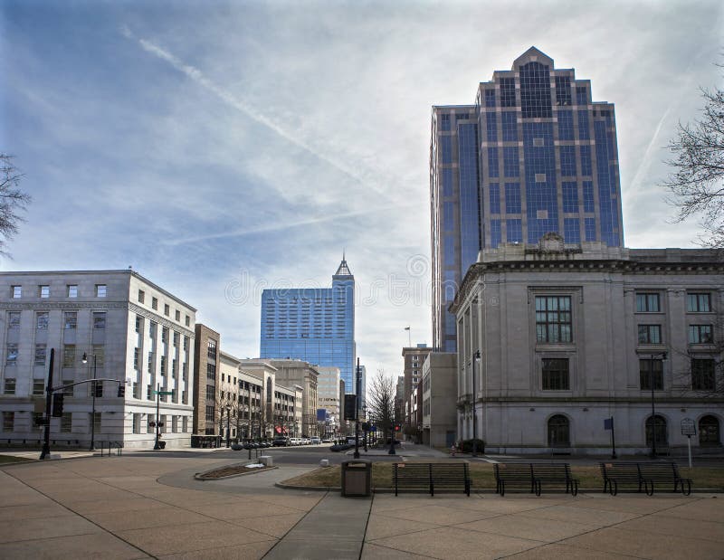 Downtown Raleigh, North Carolina Stock Photo - Image of fargo ...