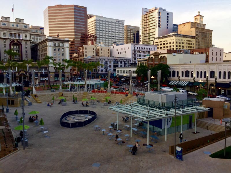 Downtown San Diego California Editorial Image - Image of america ...