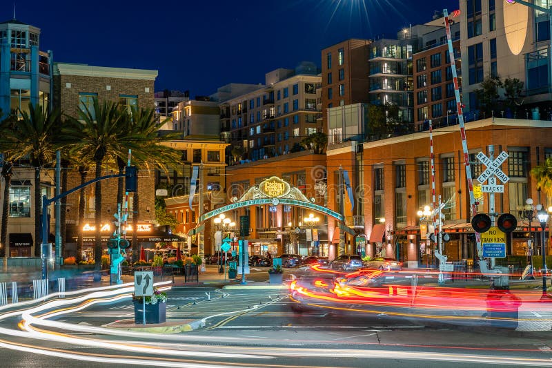 Downtown San Diego and the Gaslamp Editorial Stock Photo - Image of ... Downtown San Diego and the Gaslamp Editorial Stock Photo - Image of ...