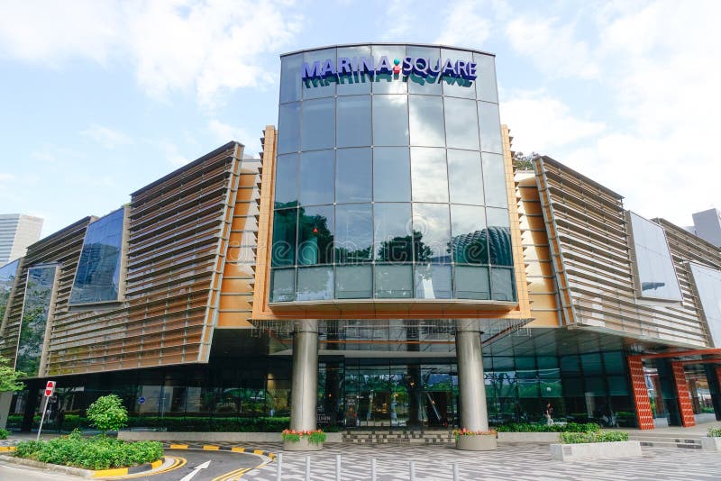 132 Downtown Singapore View Marina Square Building Stock Photos - Free ...