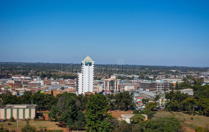 Downtown Skyline of Harare, Zimbabwe Editorial Image - Image of night ...