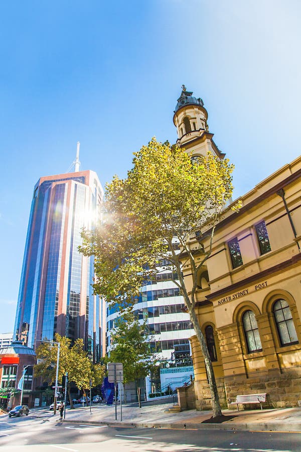 Downtown Sydney And Town Hall Clock Tower Around Midday Sydney, New ...