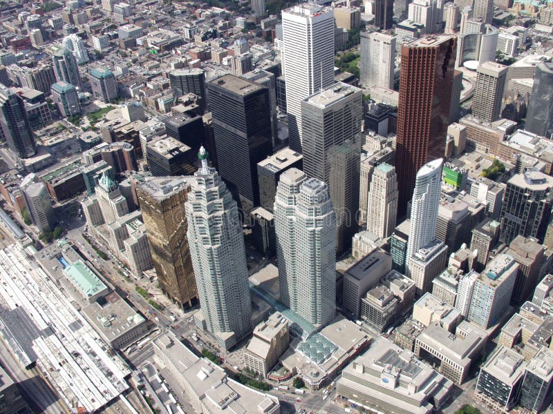 Toronto air 2 stock image. Image of corporate, citta, buildings - 204649