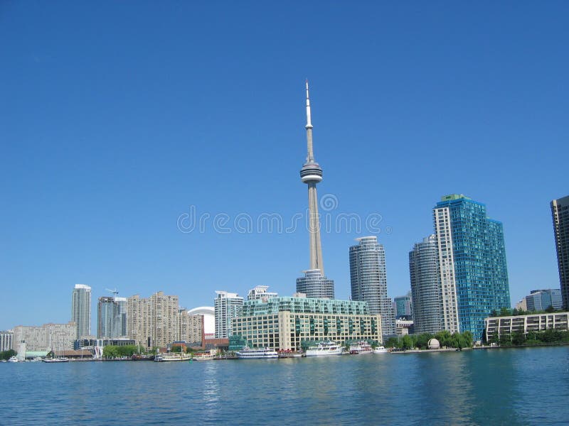 Downtown Toronto stock photo. Image of ontario, urban, buildings - 589302