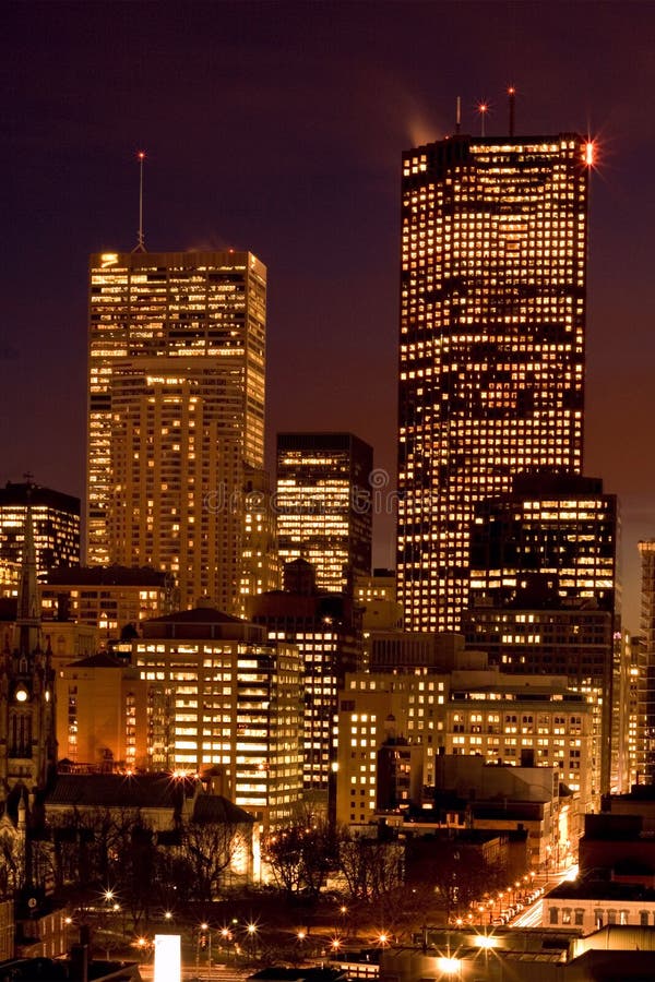 Downtown Toronto Skyline stock photo. Image of lakeshore - 5971426