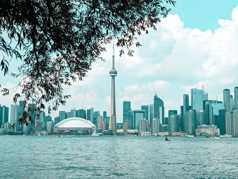 Downtown Toronto City Skyline Editorial Stock Photo - Image of canada ...