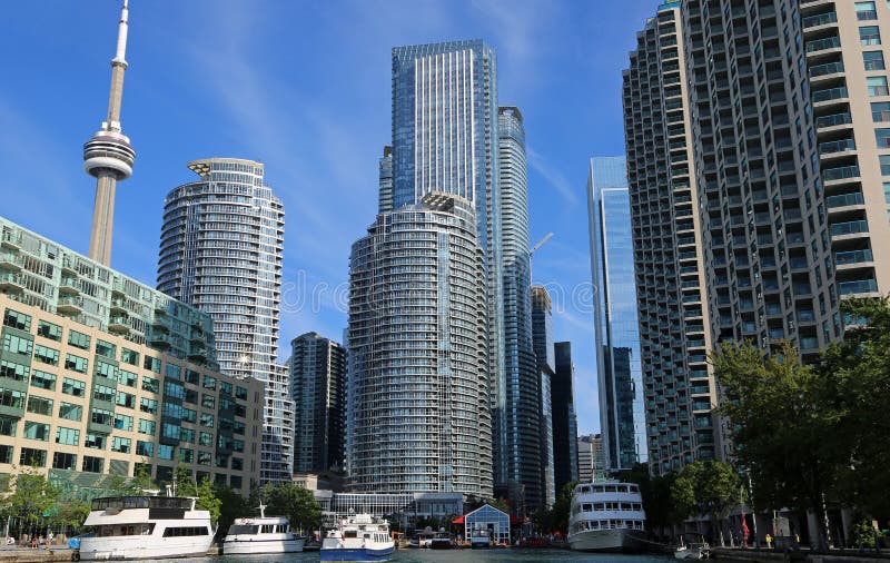 Downtown of Toronto editorial image. Image of urban - 229180440