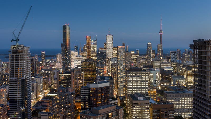 The Downtown of Toronto editorial photography. Image of financial ...