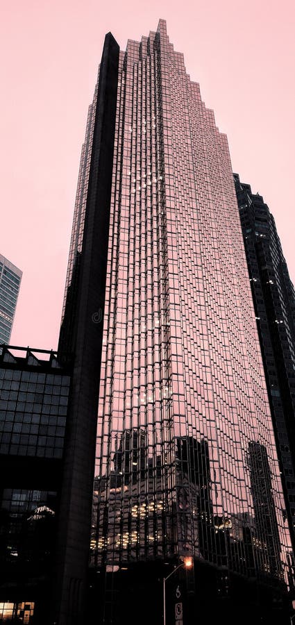 Downtown Toronto vibes stock image. Image of architecture - 208082215