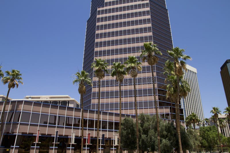 Downtown Tucson stock photo. Image of buildings, structure - 1024176