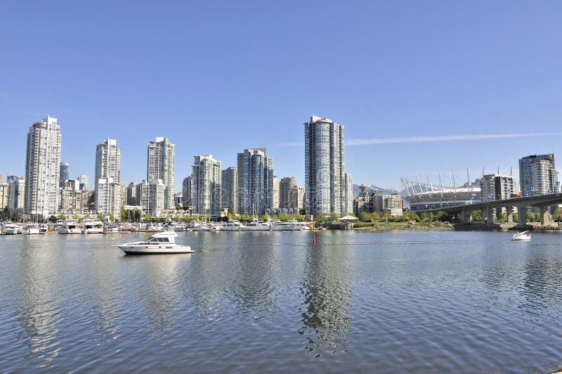 Downtown Vancouver, British Columbia Stock Photo - Image of landscape ...