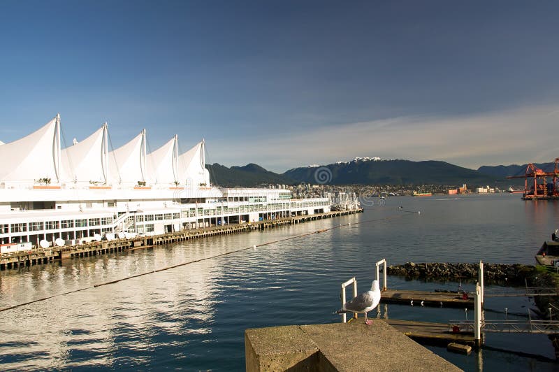 Downtown Vancouver Waterfront Stock Photo - Image of british, vancouver ...