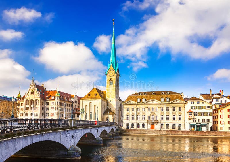 Overook Of The Old Downtown Zurich Picture. Image: 6738507