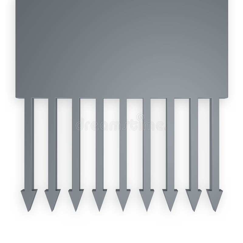 Growth Downward Arrow Stock Illustrations – 758 Growth Downward Arrow ...