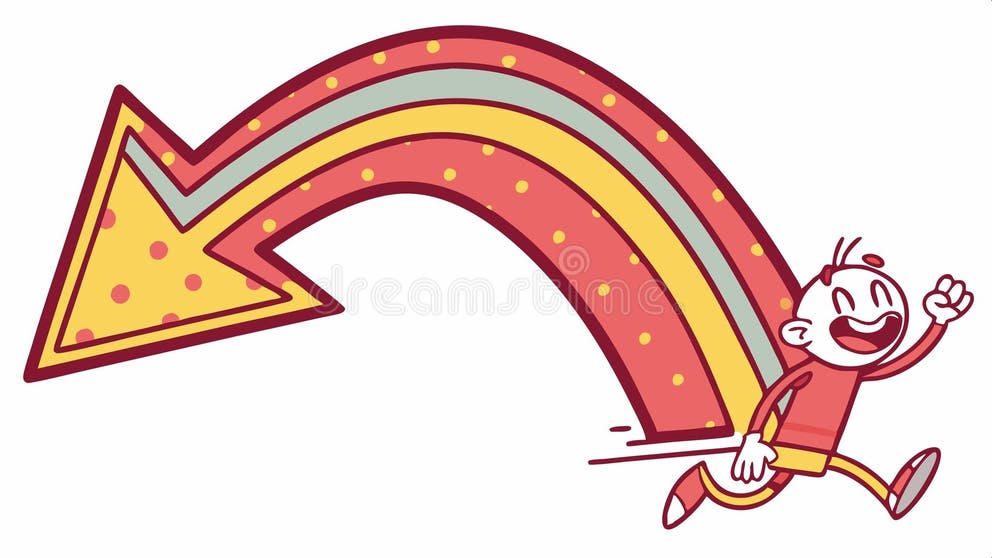 Downward Arrow, Direction Sign and Decrease Symbol Vector Design ...