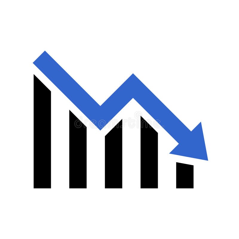 Downward, Down and Decrease Market Graph Icon Design Stock Vector ... Downward, Down and Decrease Market Graph Icon Design Stock Vector ...