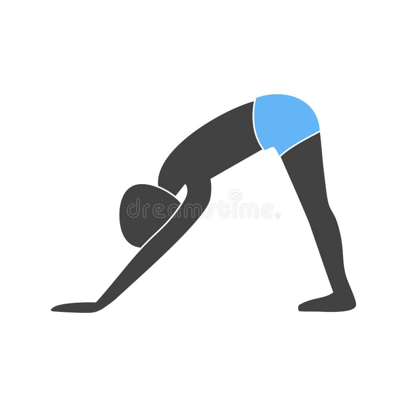 Dog Downward Pose Stock Illustrations – 892 Dog Downward Pose Stock ...