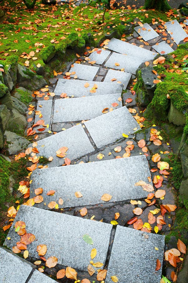 Downward leading steps stock photo. Image of turn, outdoors - 28209288
