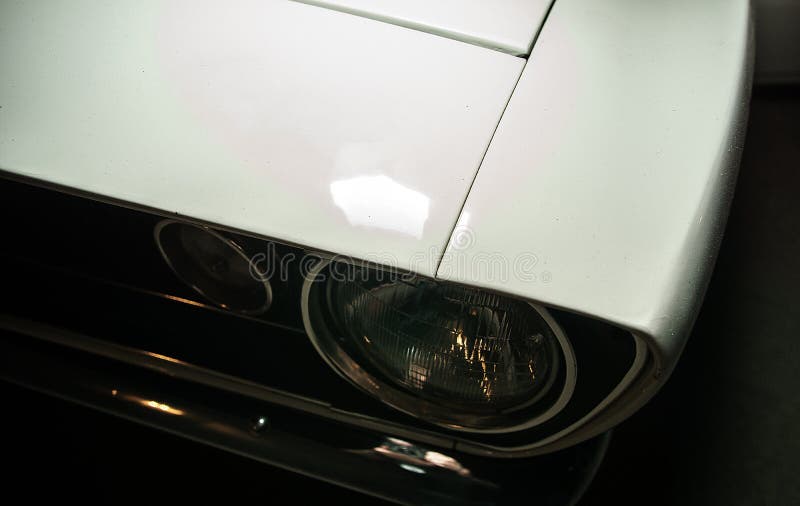 American Muscle Car Front Quarter 2 Stock Photo - Image of vehicle ...