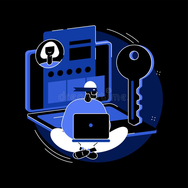 Doxing Abstract Concept Vector Illustration. Stock Vector ...