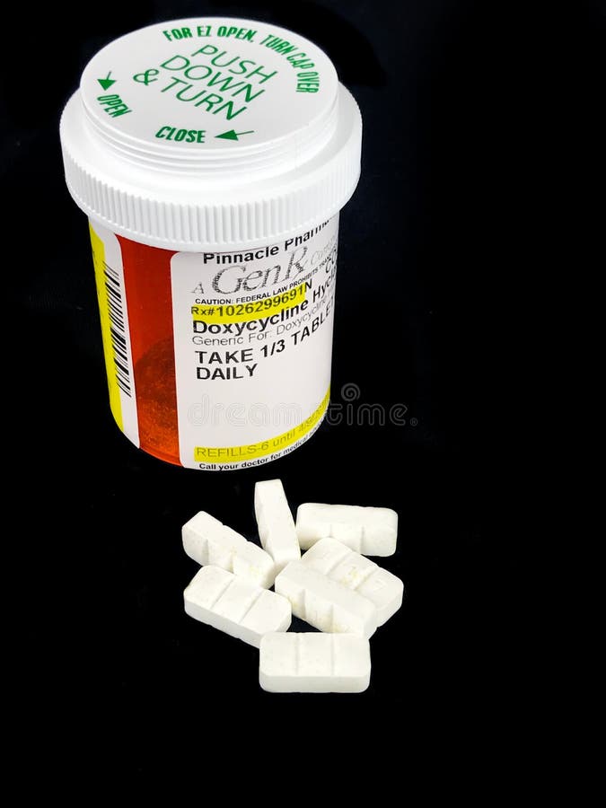 Doxycycline Prescription Medication Editorial Photography - Image of ...