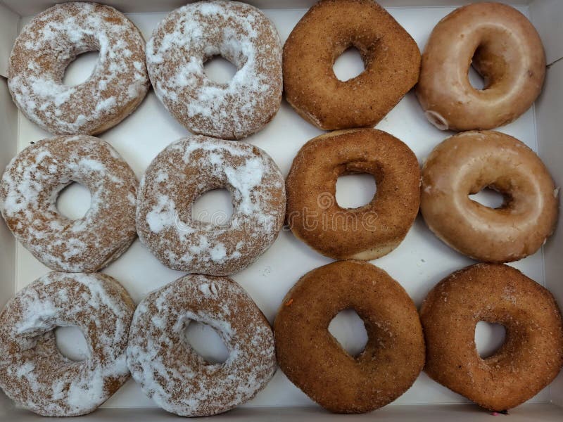 Classic donuts stock image. Image of meal, doughnut - 336208197