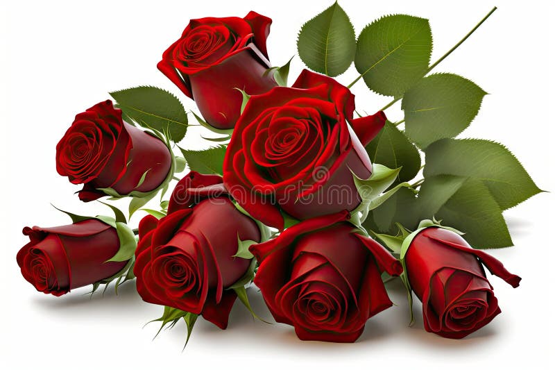 Roses Dozen stock vector. Illustration of congratulatory - 29742201