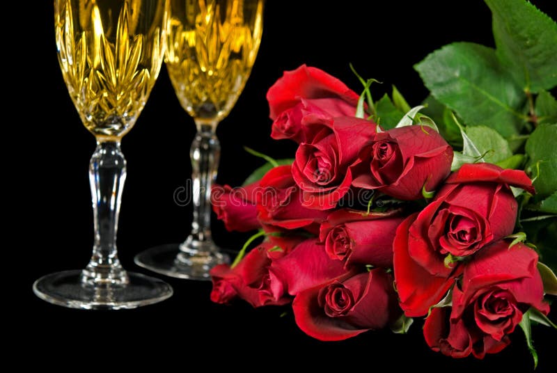 Dozen Roses stock photo. Image of goblet, birthday, gold - 12338360