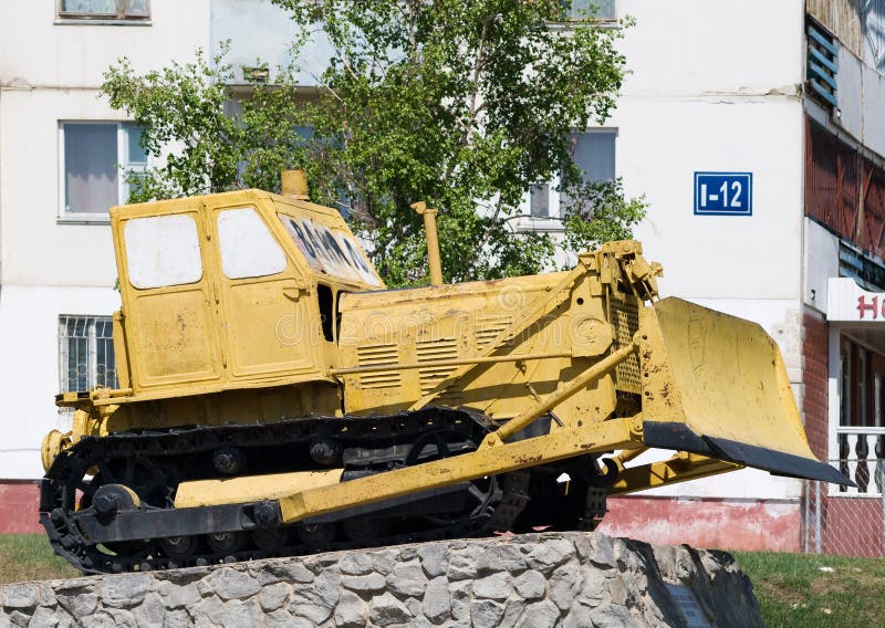 Dozer memorial editorial stock photo. Image of industrial - 19834818