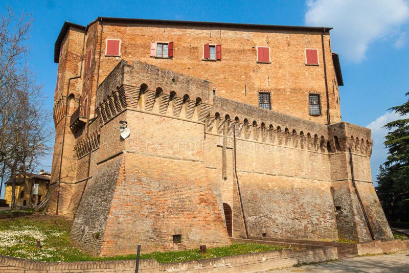 The Cathedral Of Imola, Emilia Romagna. Italy Stock Image - Image of ...