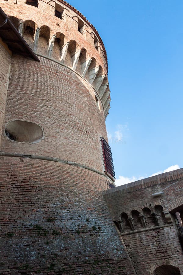 Dozza. Emilia-Romagna. Italy Stock Photo - Image of architecture, alley ...