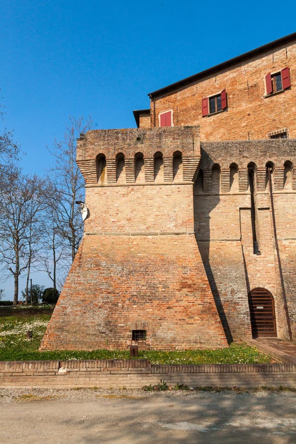 Dozza. Emilia-Romagna. Italy Stock Photo - Image of building ...