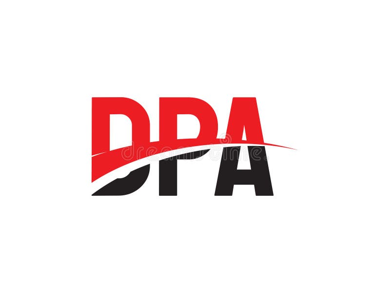 DPA Letter Initial Logo Design Vector Illustration Stock Vector ...