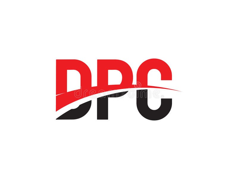 DPC Letter Initial Logo Design Vector Illustration Stock Vector ...