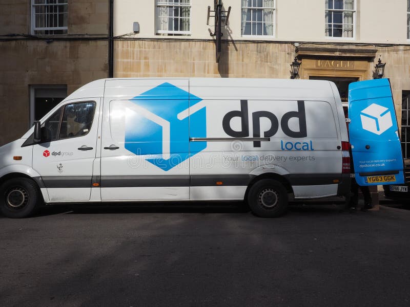 DPD delivery van editorial stock photo. Image of oxford - 49020883