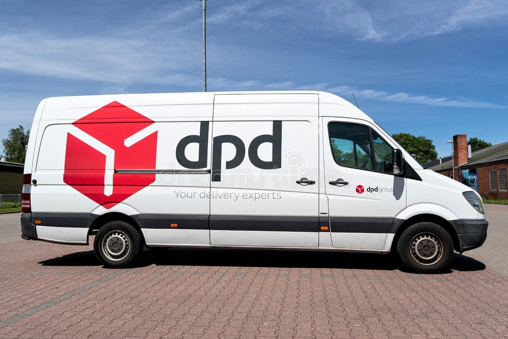 DPD van editorial stock photo. Image of freight, badge - 250919913