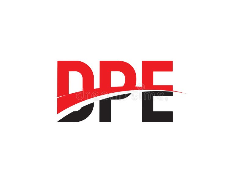 DPE Letter Initial Logo Design Vector Illustration Stock Vector ...