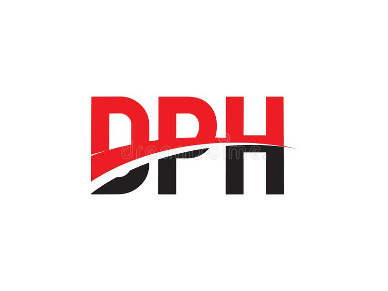 DPH Letter Initial Logo Design Vector Illustration Stock Vector ...
