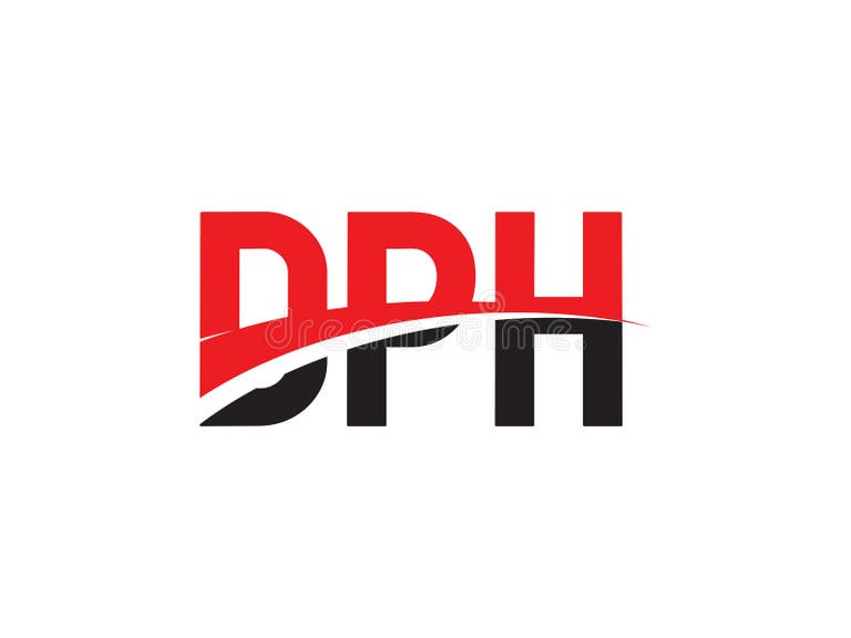 DPH Letter Initial Logo Design Vector Illustration Stock Vector ...